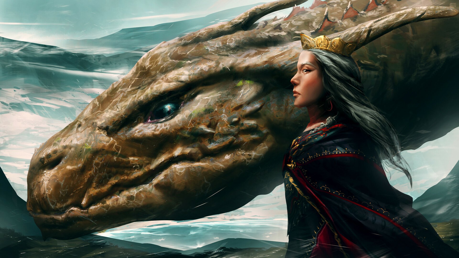 Download Rhaenyra Targaryen TV Show House Of The Dragon HD Wallpaper by ...