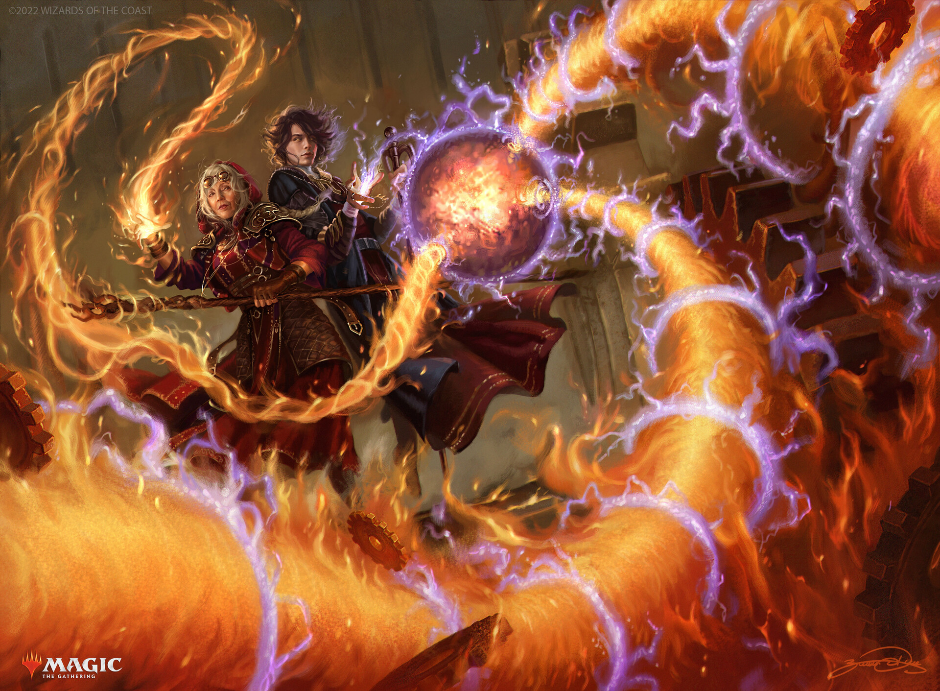 Download Man Made Magic: The Gathering HD Wallpaper by Justyna Dura