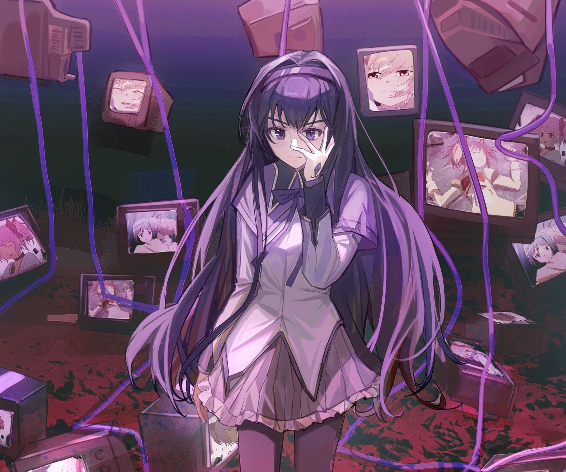 Download Homura Akemi Anime Puella Magi Madoka Magica HD Wallpaper