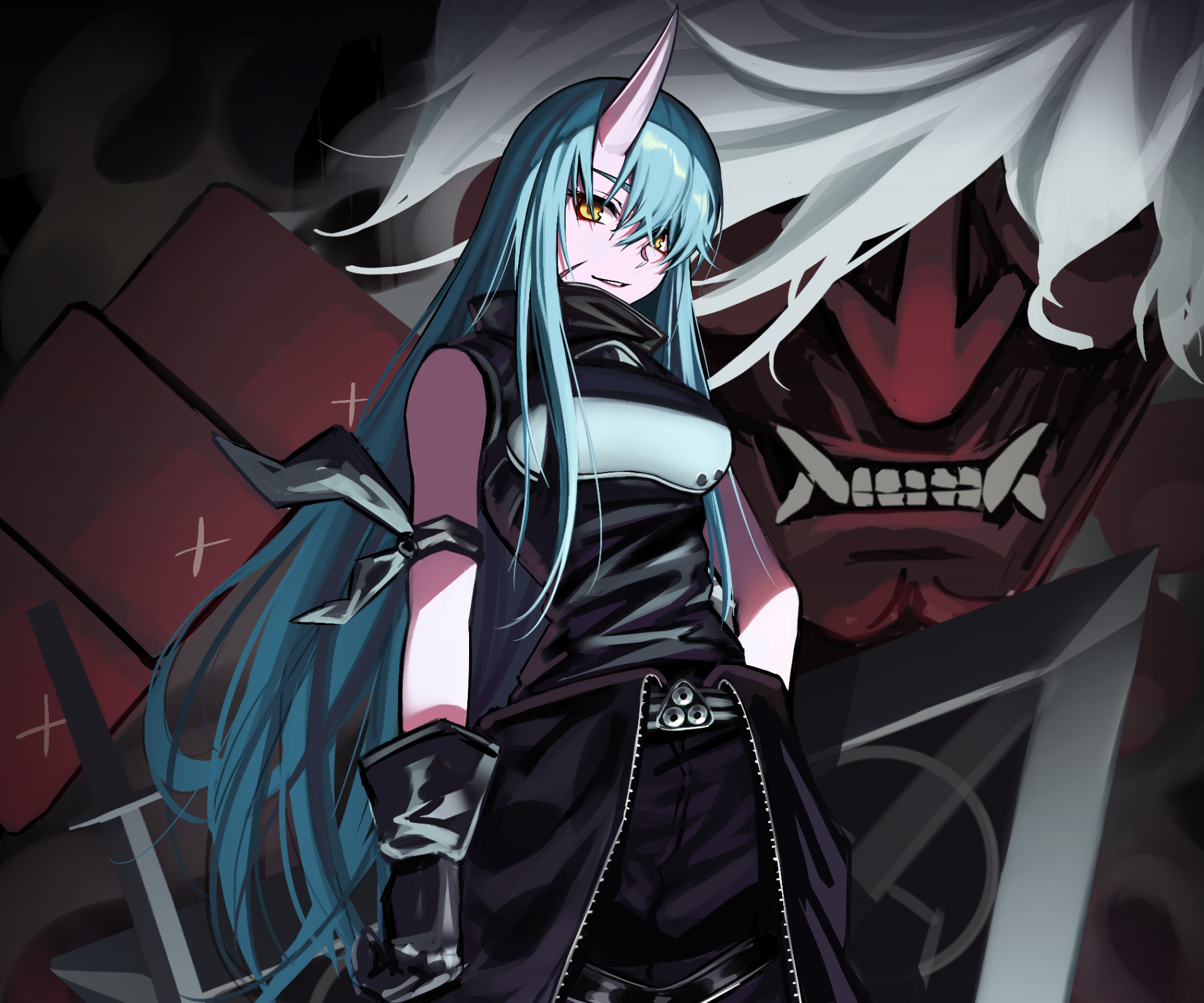 Download Hoshiguma (Arknights) Video Game Arknights HD Wallpaper