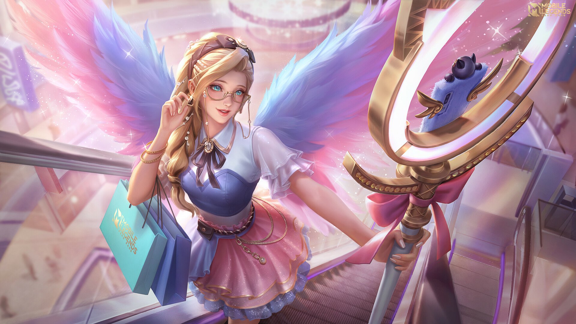 Rafaela: Angelic Scholar — Mobile Legends HD Wallpaper