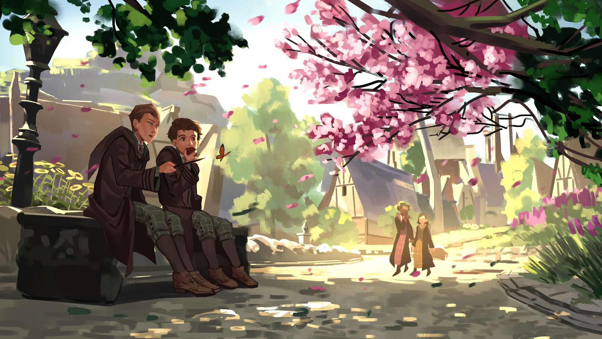 Download Video Game Hogwarts Legacy HD Wallpaper by Gaby Limatan