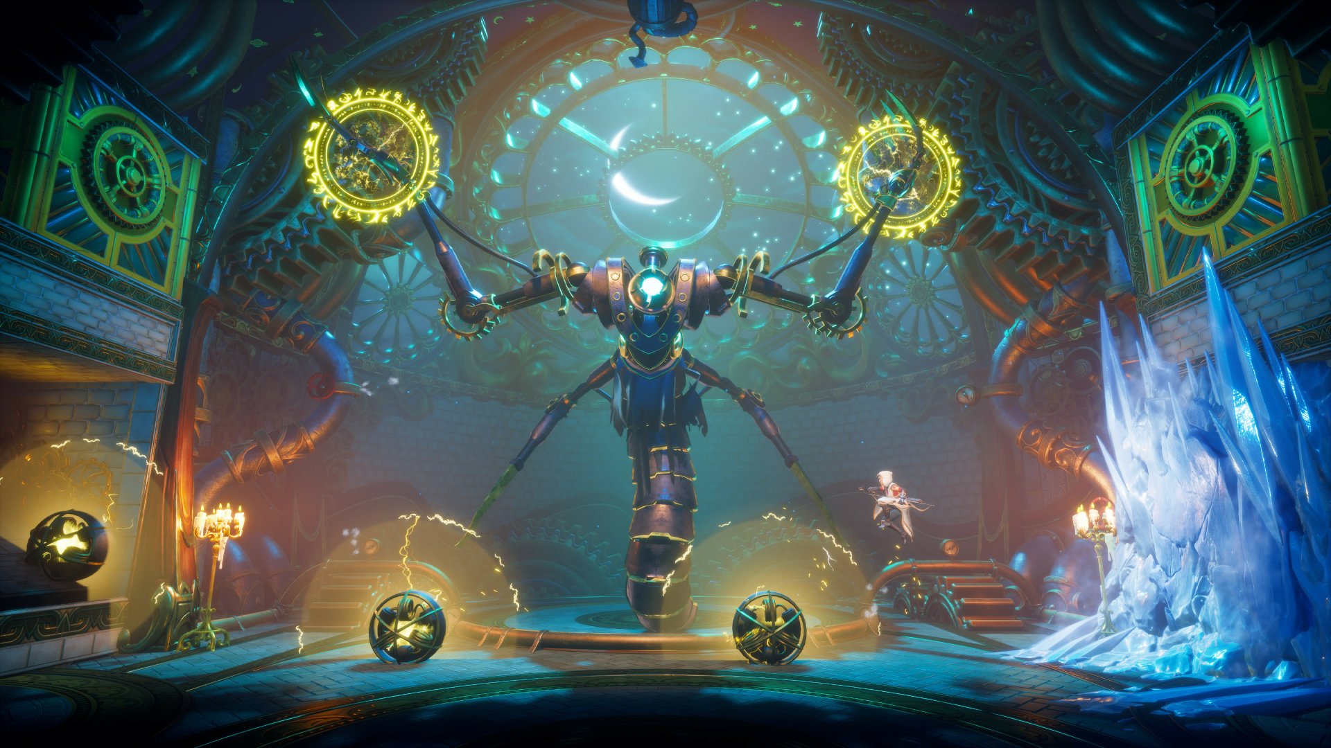 Download Video Game Trine 5: A Clockwork Conspiracy 4k Ultra HD Wallpaper
