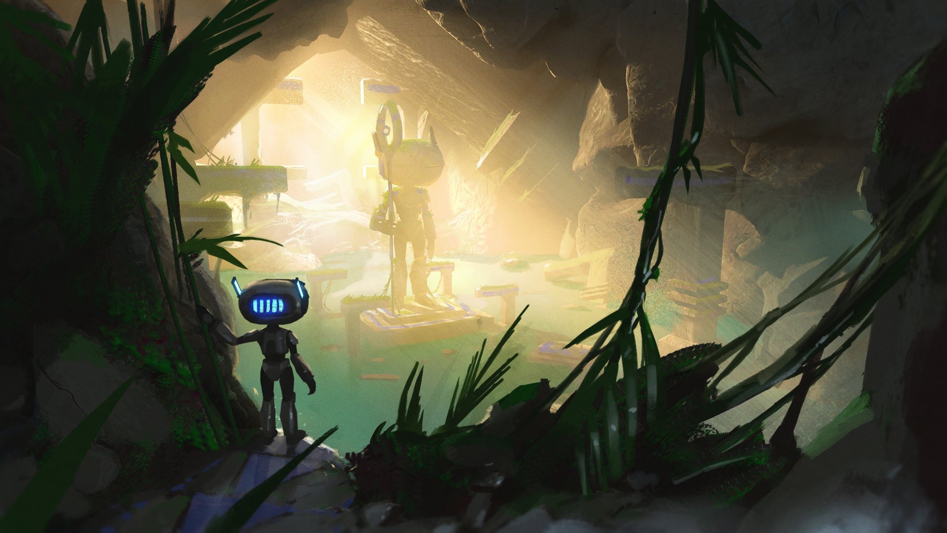 Download Sci Fi Robot 4k Ultra HD Wallpaper by Yoan Vernet