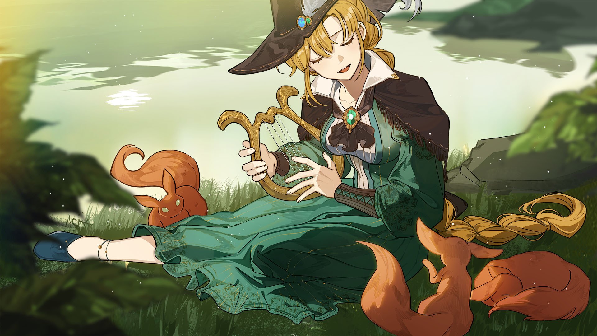 Download Video Game Volcano Princess HD Wallpaper