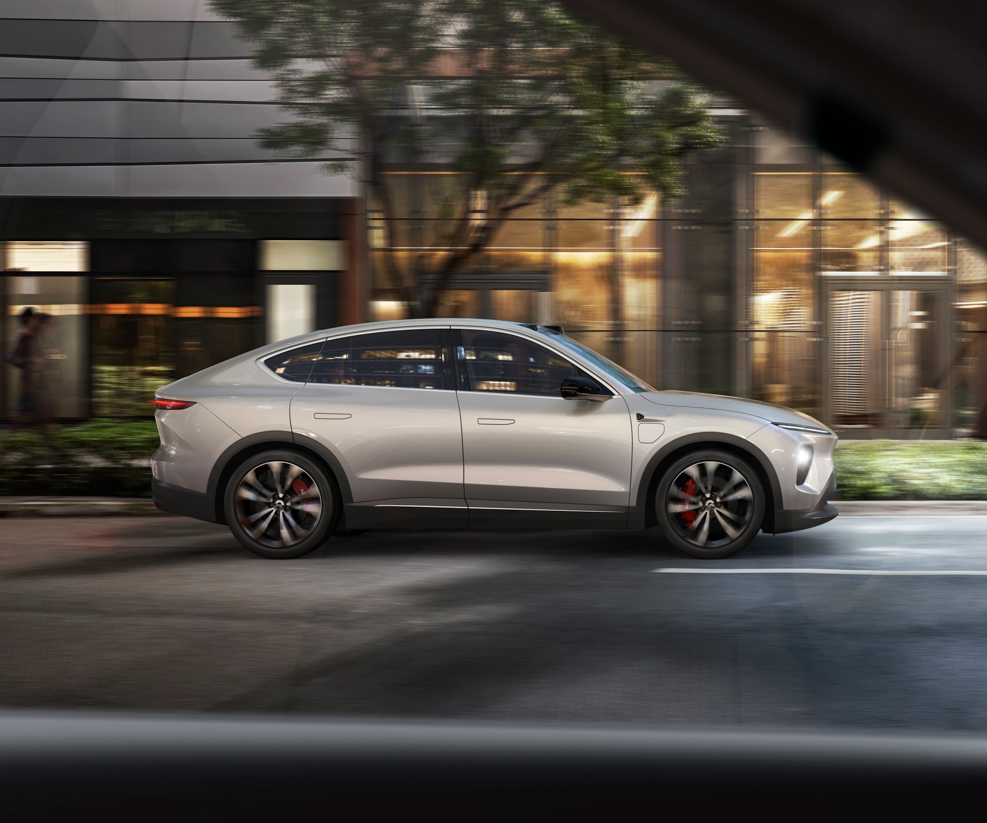 Download Vehicle NIO EC7 8k Ultra HD Wallpaper