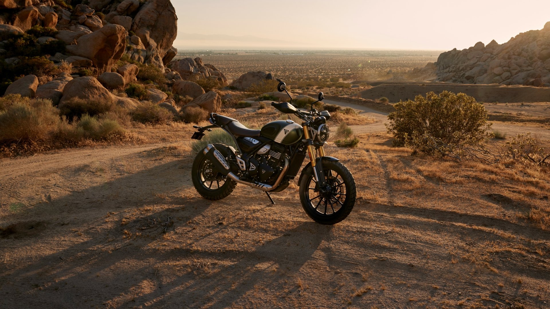 Triumph Scrambler 400 X HD Wallpaper for Desktop Background