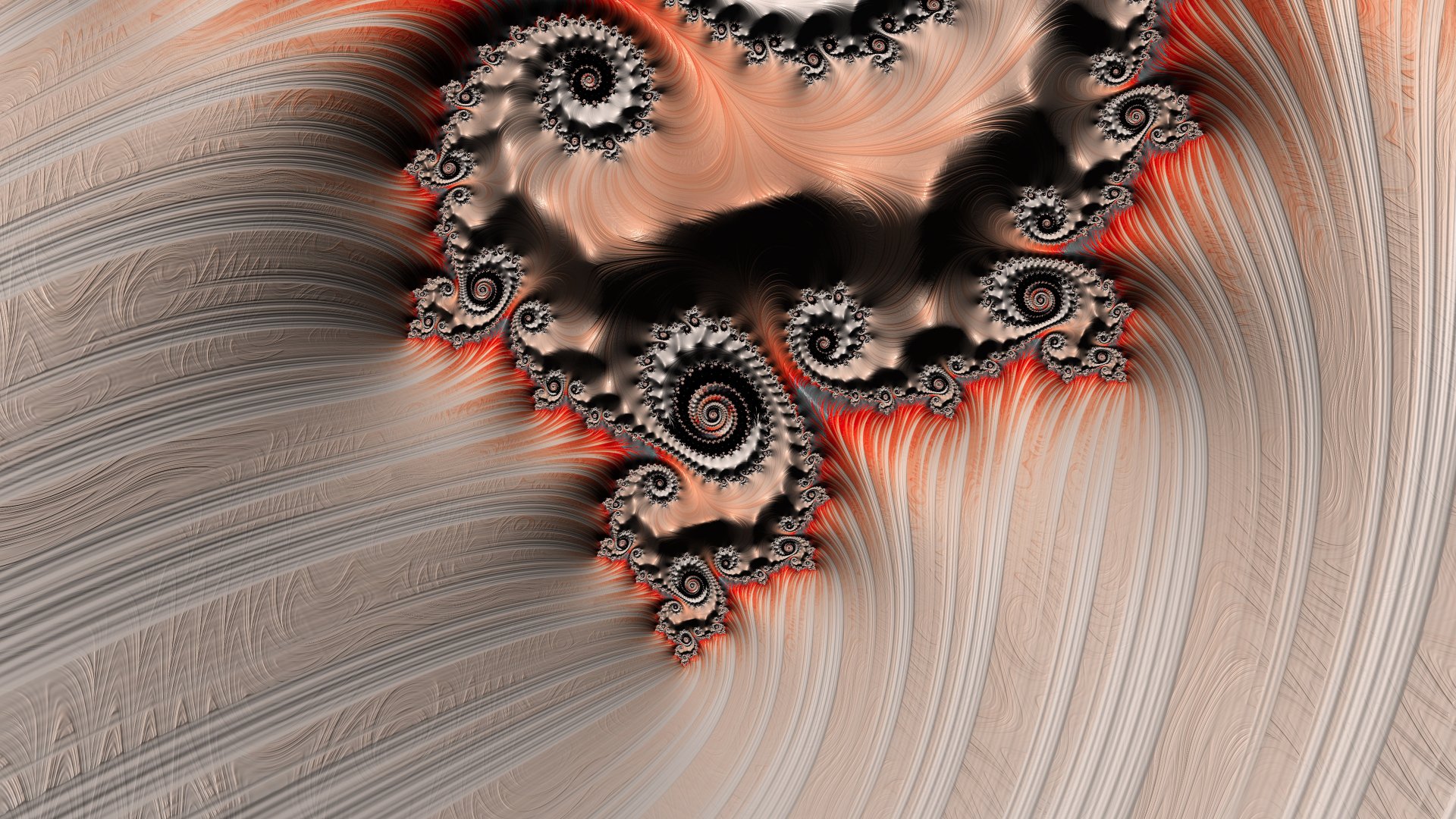 Fractal Art for your Desktop - Salmon Skin by Dr-Pen
