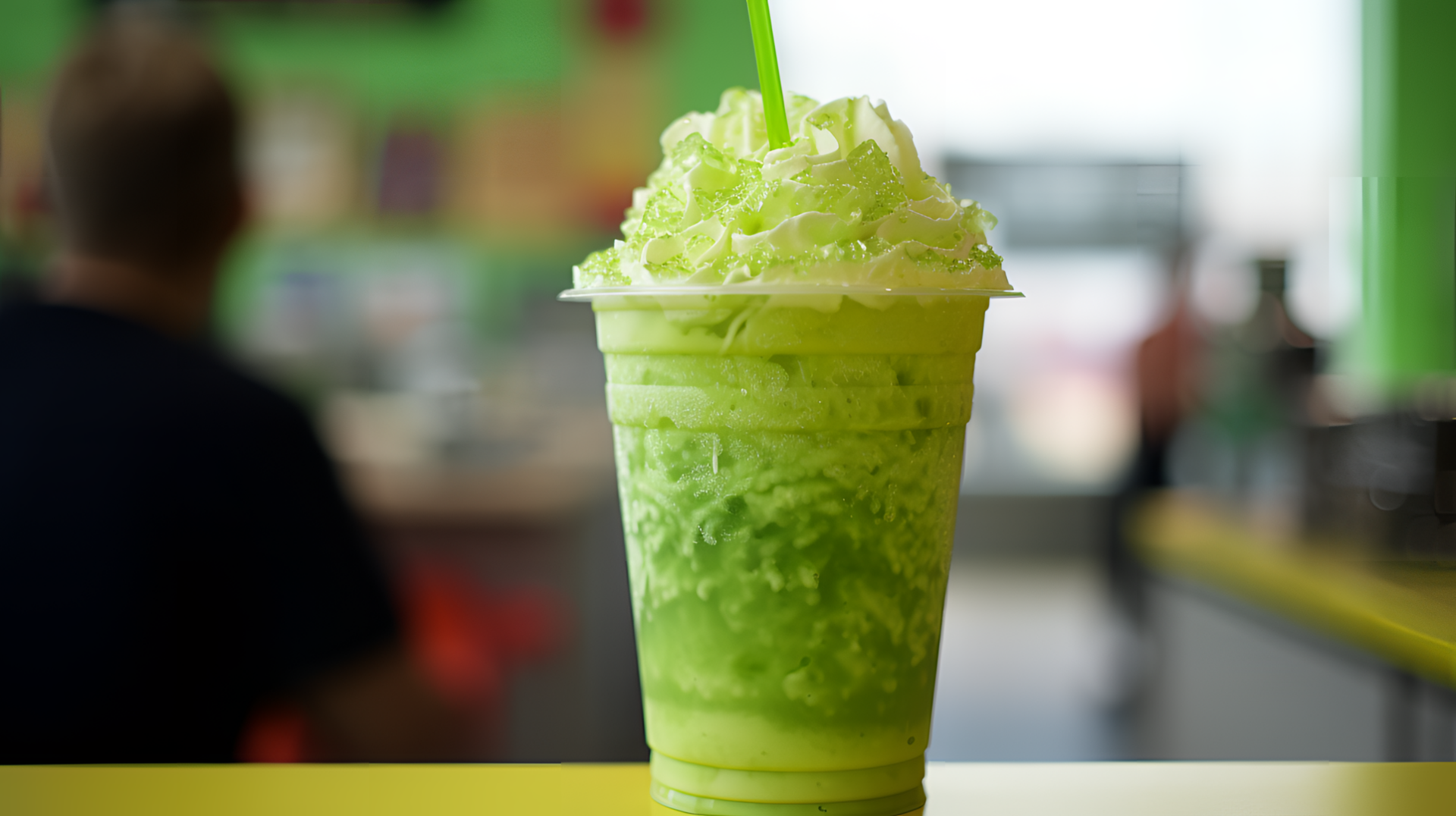 Green Smoothie HD Desktop Wallpaper