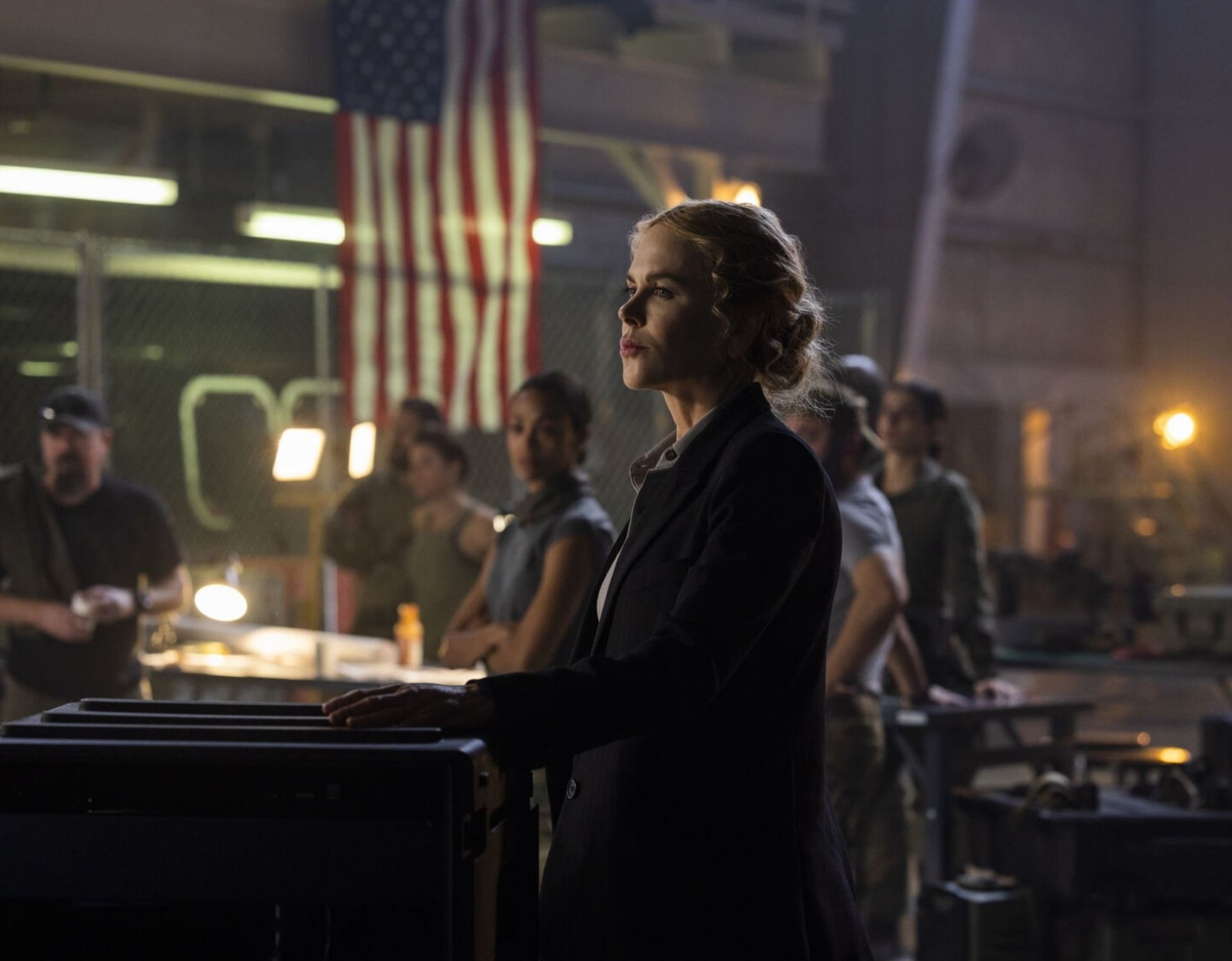 Special Ops Lioness Scene HD Wallpaper Featuring Actress in Role