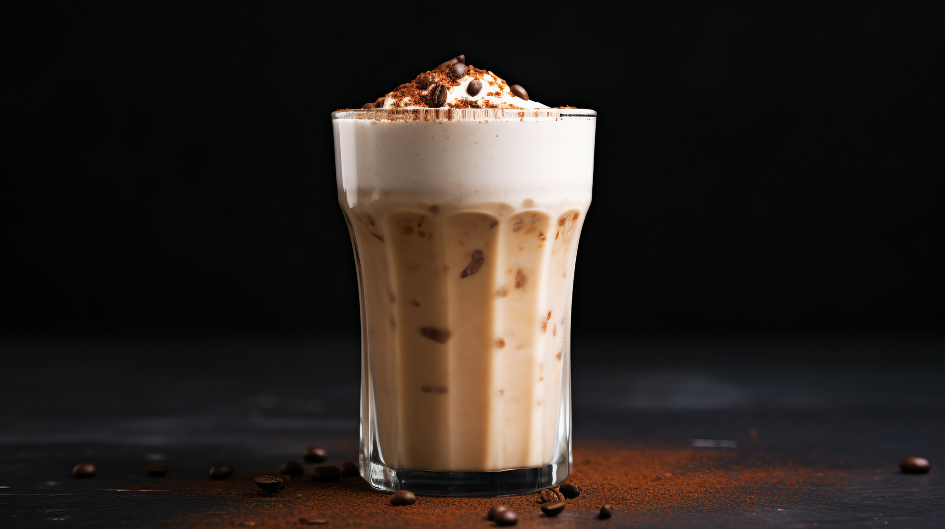Coffee Milkshake HD Wallpaper - Indulgent Creamy Beverage Background by ...