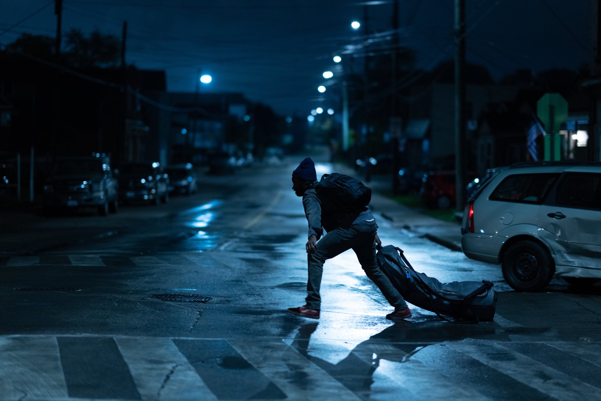 Nighttime Mystery Scene HD Wallpaper