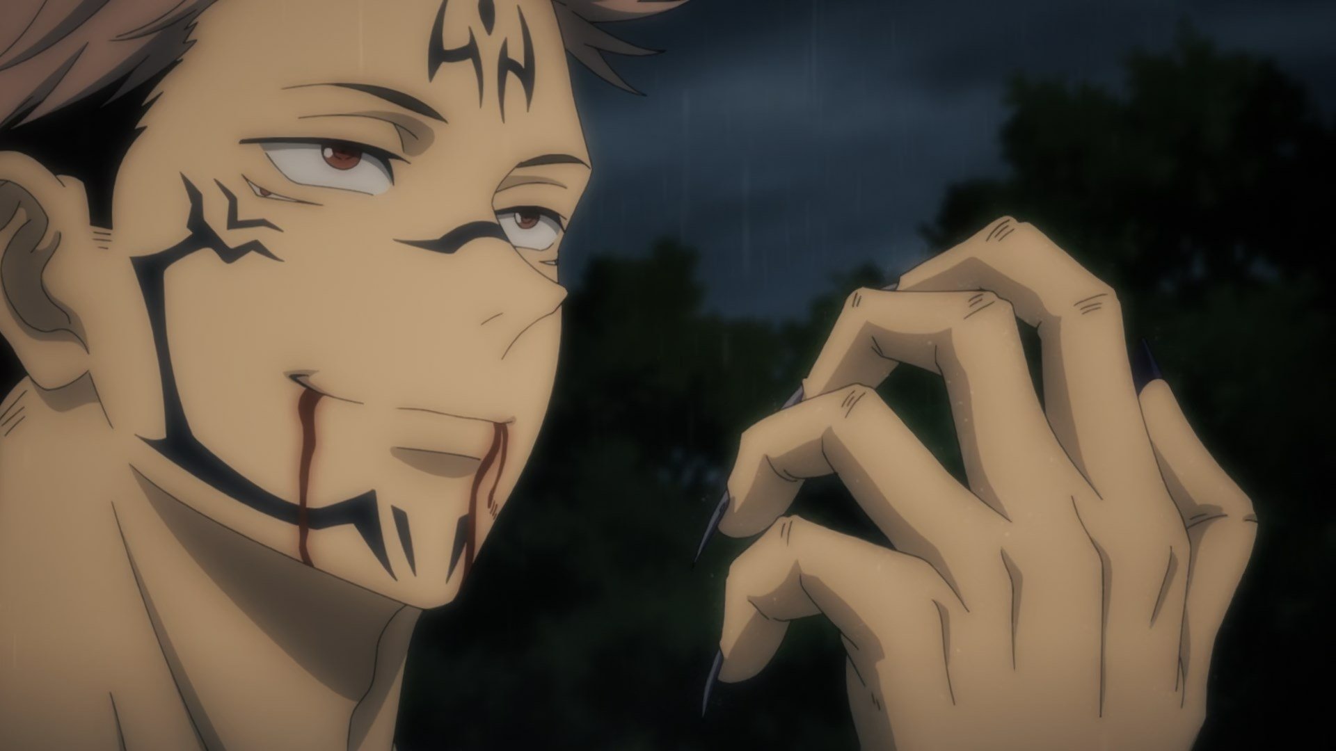 Jujutsu Kaisen Intense HD Anime Wallpaper – Epic Curse Battle Scene