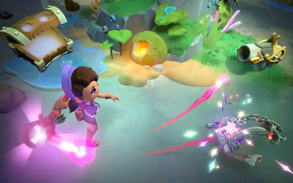 Enchanted Fae Farm HD Wallpaper