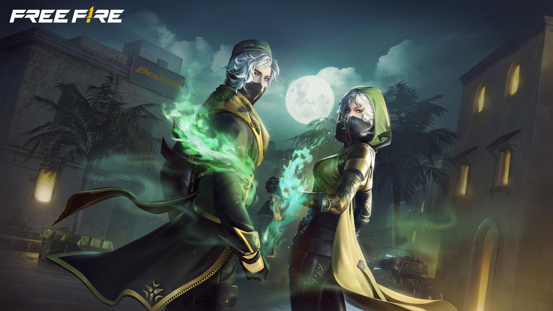 Garena Free Fire Mystical Duo HD Wallpaper