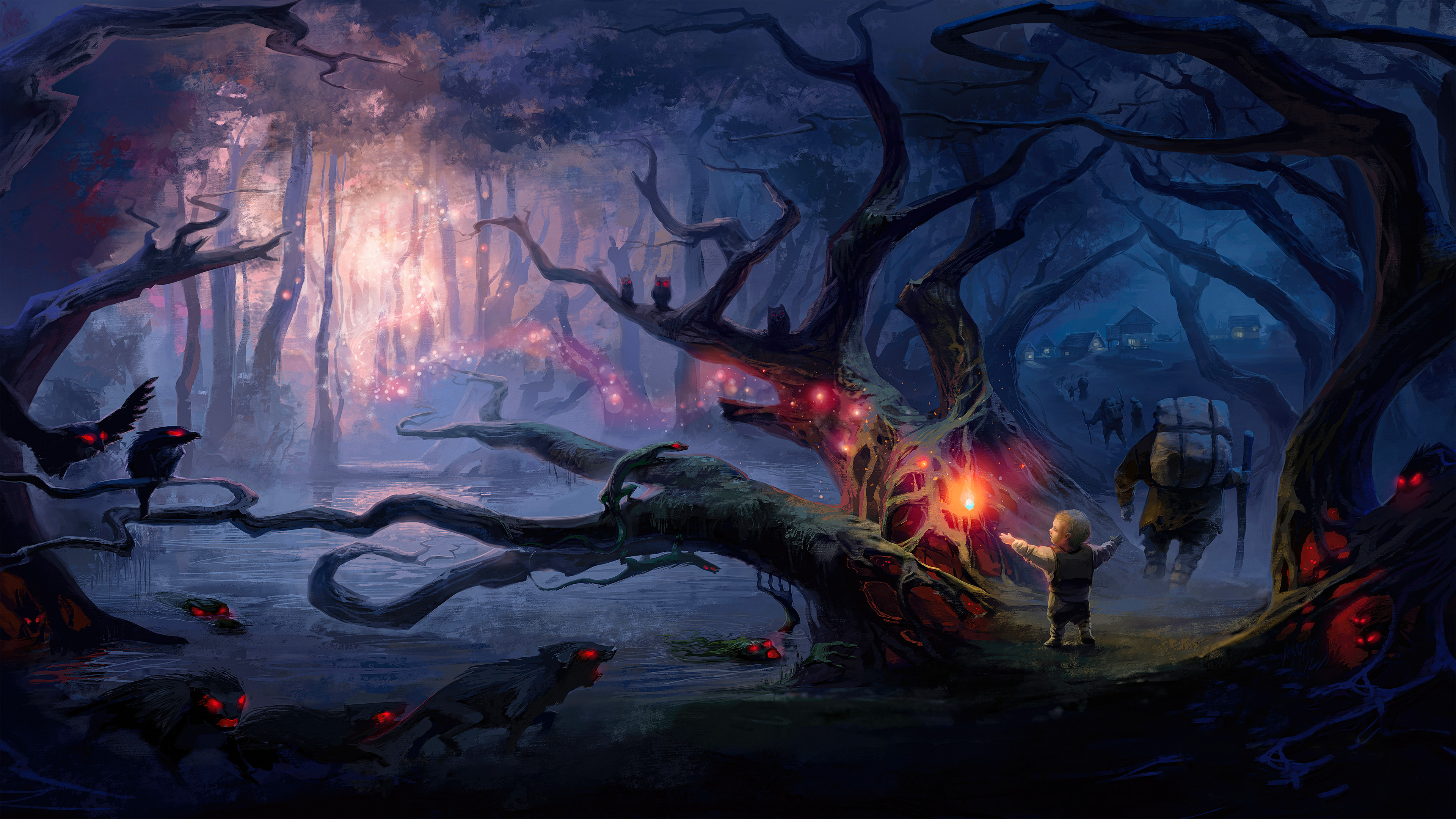 Download Swamp Villagers Video Game Thea: The Awakening 4k Ultra HD ...