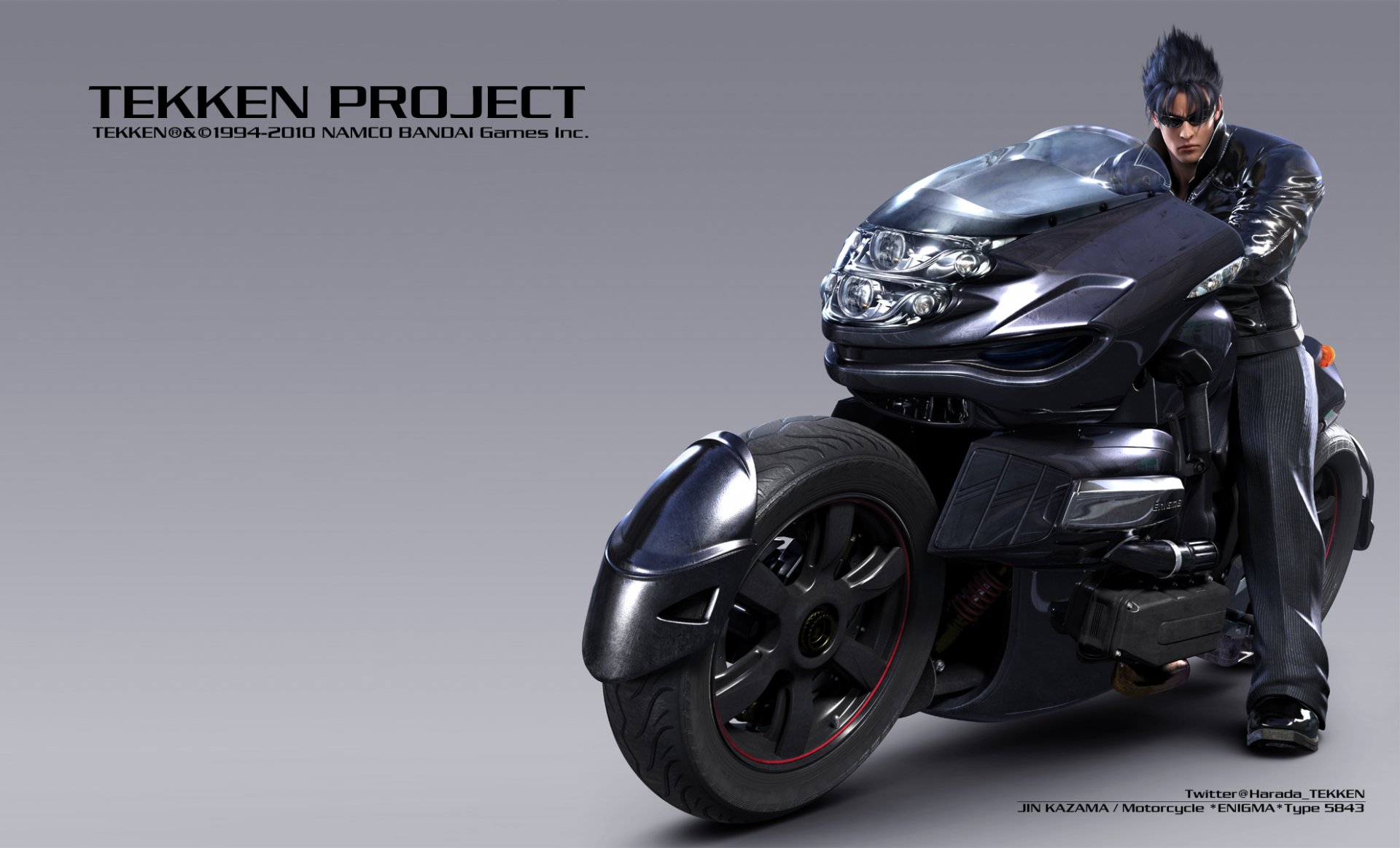 Tekken Project HD Wallpaper – Ultimate Gaming Motorcycle Showdown