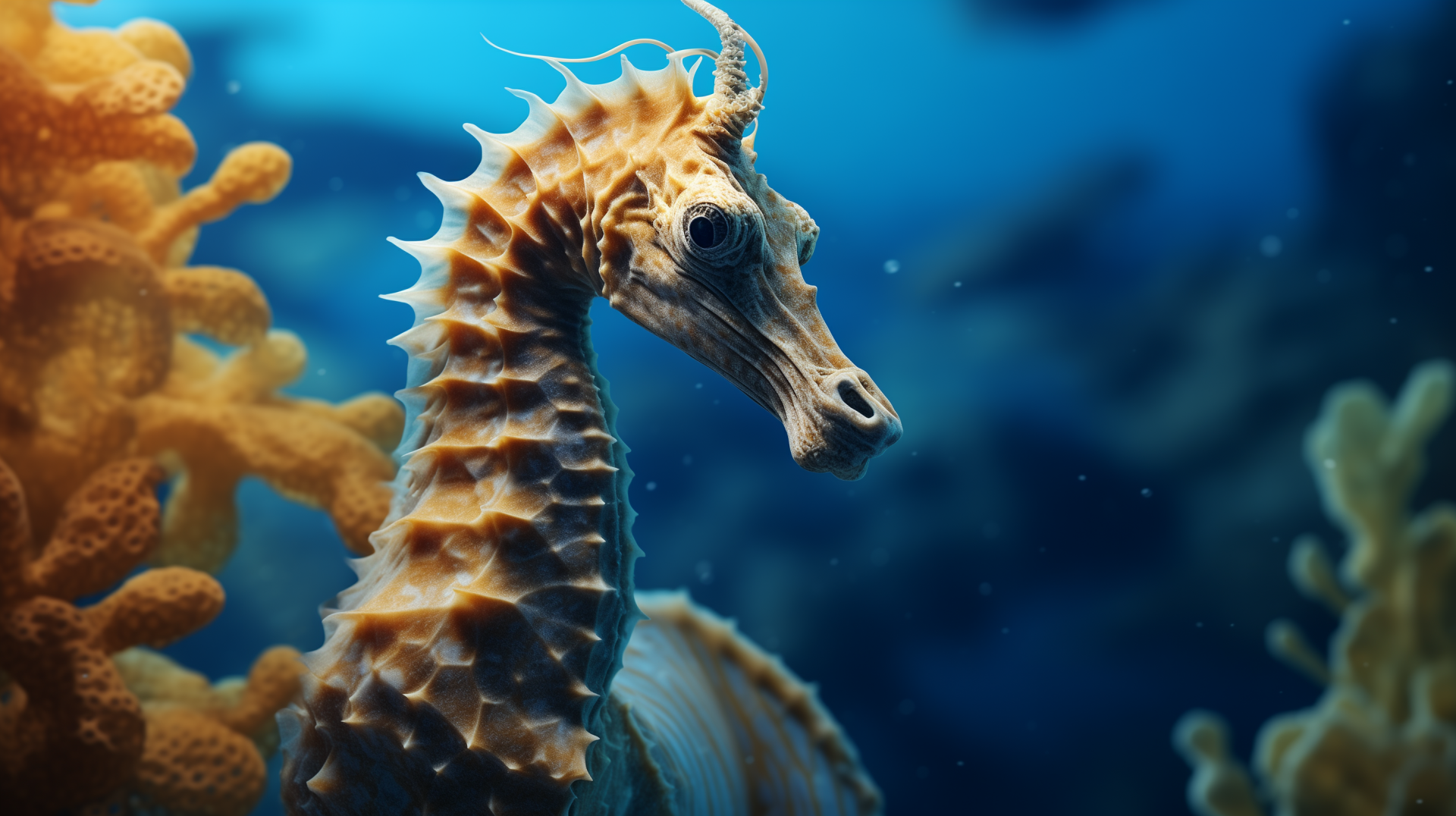 Seahorse Majesty - HD Underwater Wallpaper by patrika