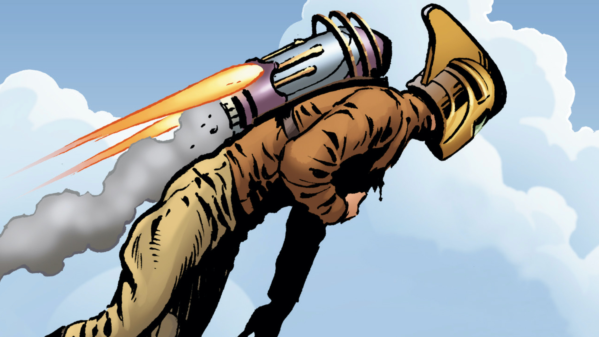 Download Comic The Rocketeer HD Wallpaper by Dave Stevens