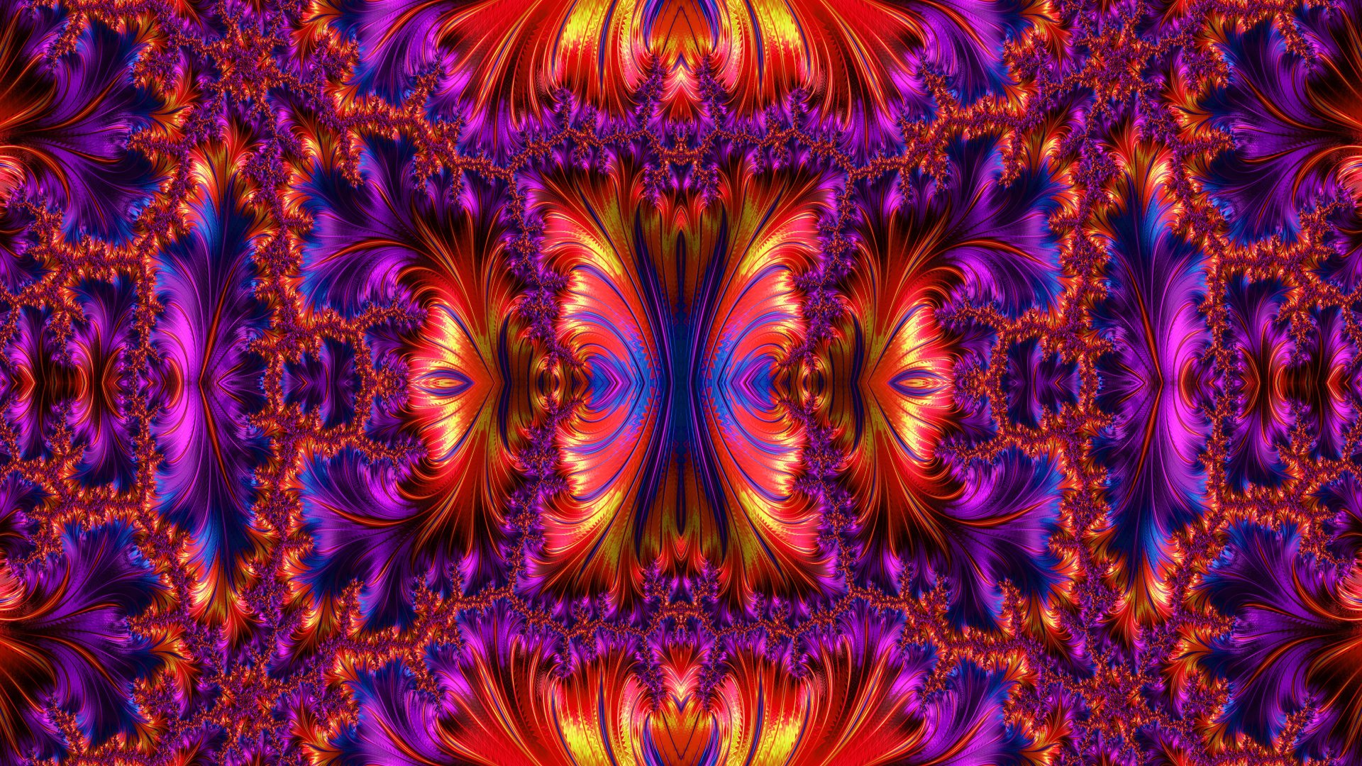 Trippy Psychedelic Fractal 4k Desktop Wallpaper by Dr-Pen | 3840x2160 ...