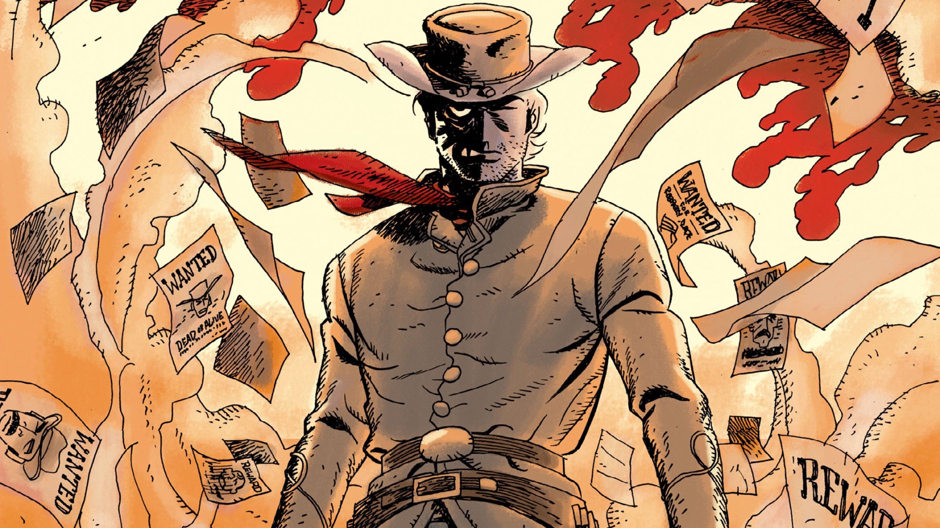Download Comic Jonah Hex HD Wallpaper by Darwyn Cooke