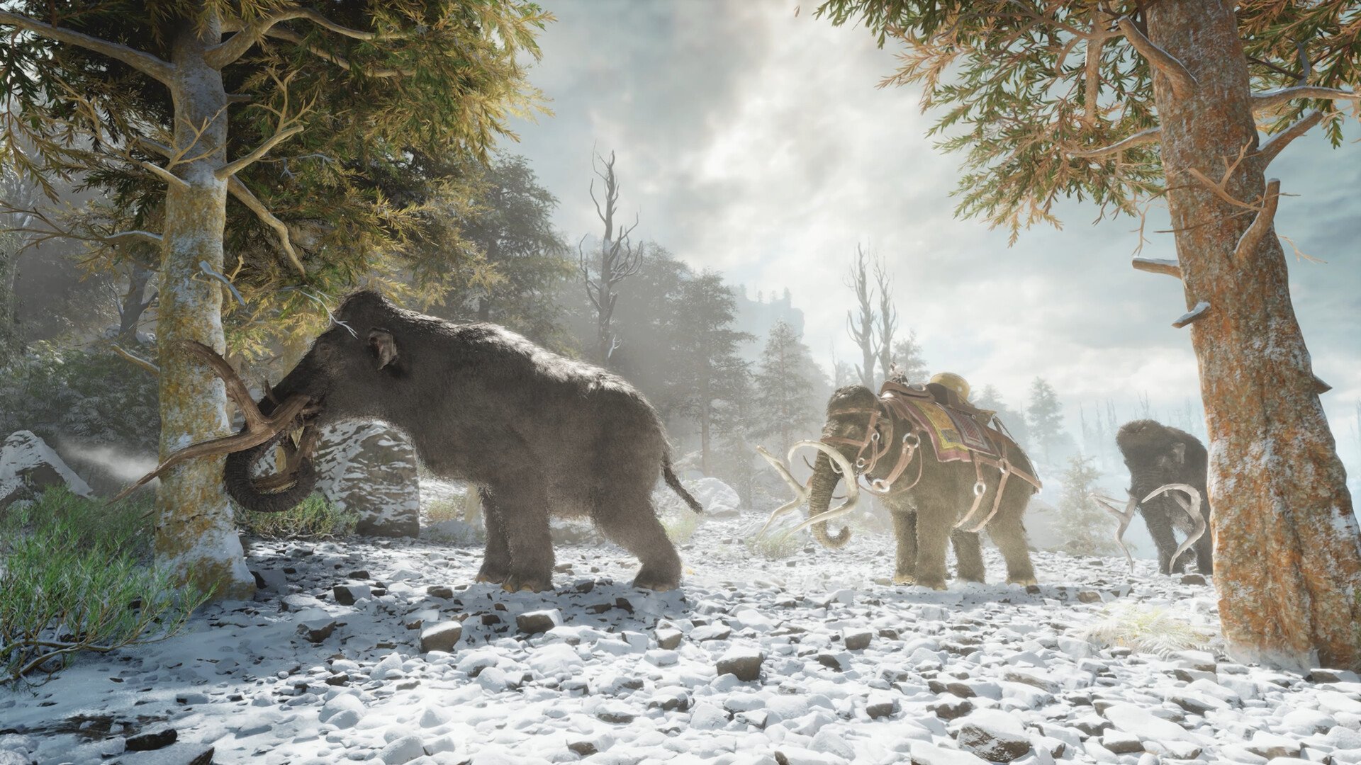 ARK Survival Mammoths HD Wallpaper