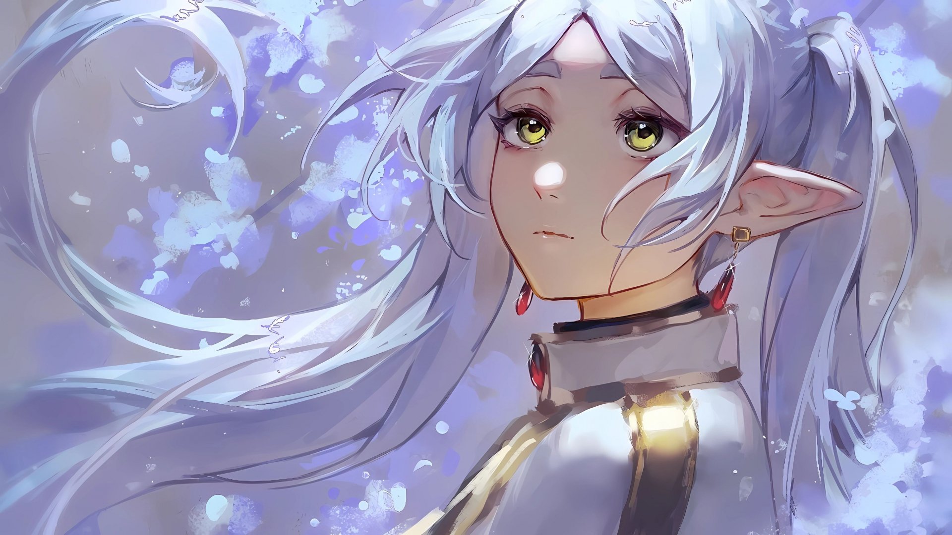 Frieren: Beyond Journey's End – Stunning HD Anime Wallpaper by zieru_