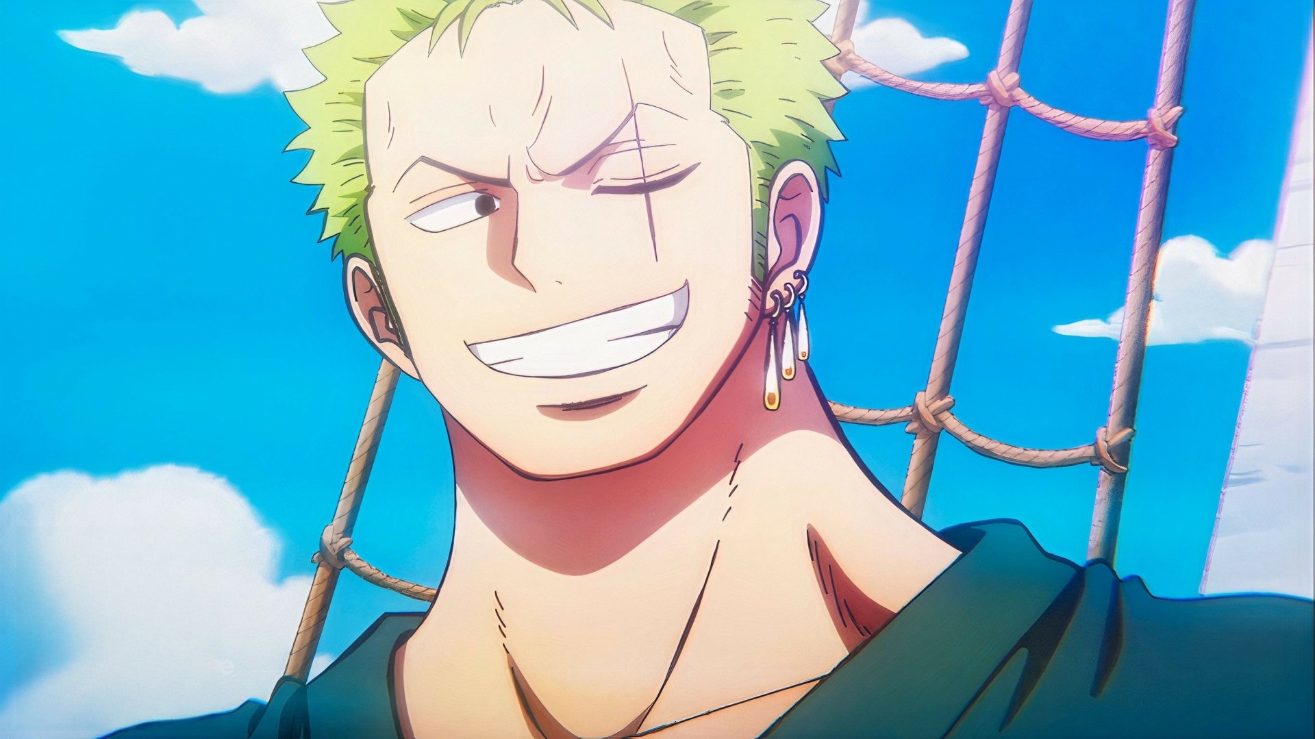 One Piece HD: Roronoa Zoro's Bold Smile Adventure