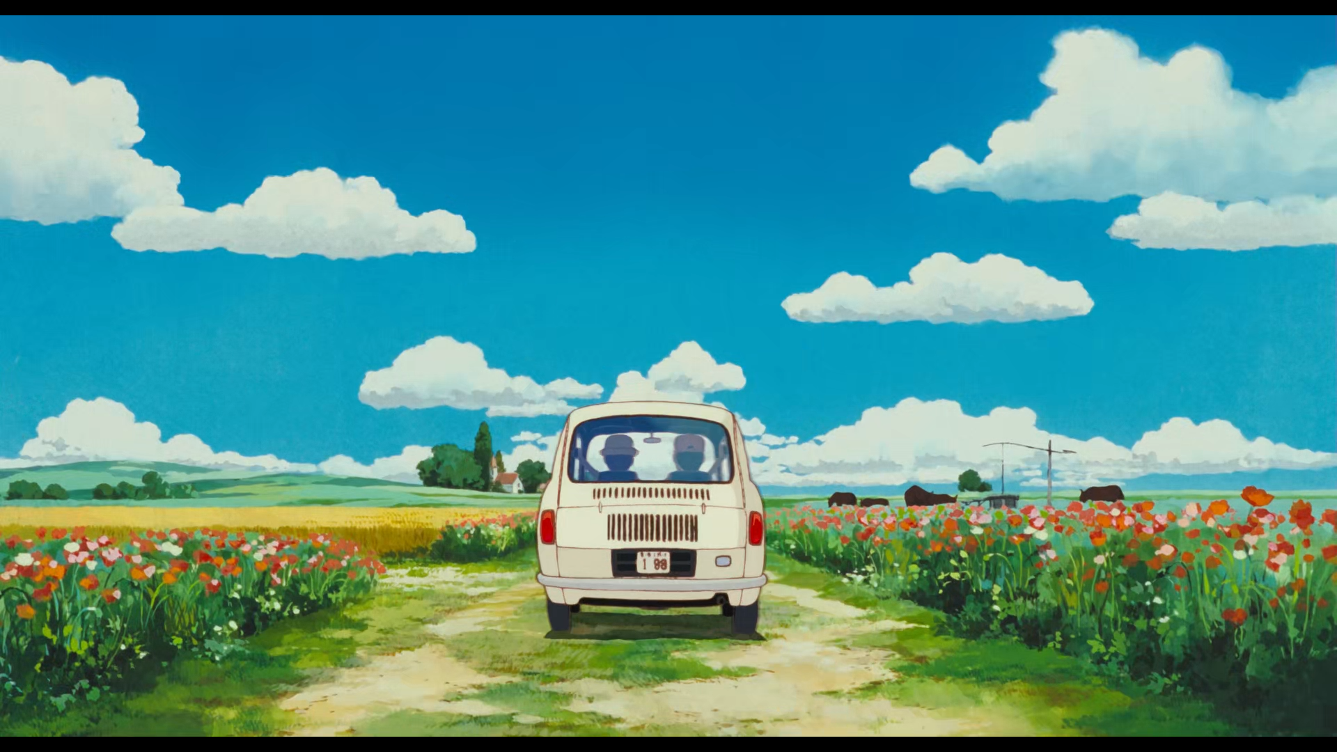 Only Yesterday: Studio Ghibli’s Scenic Drive Through Blooming Fields ...