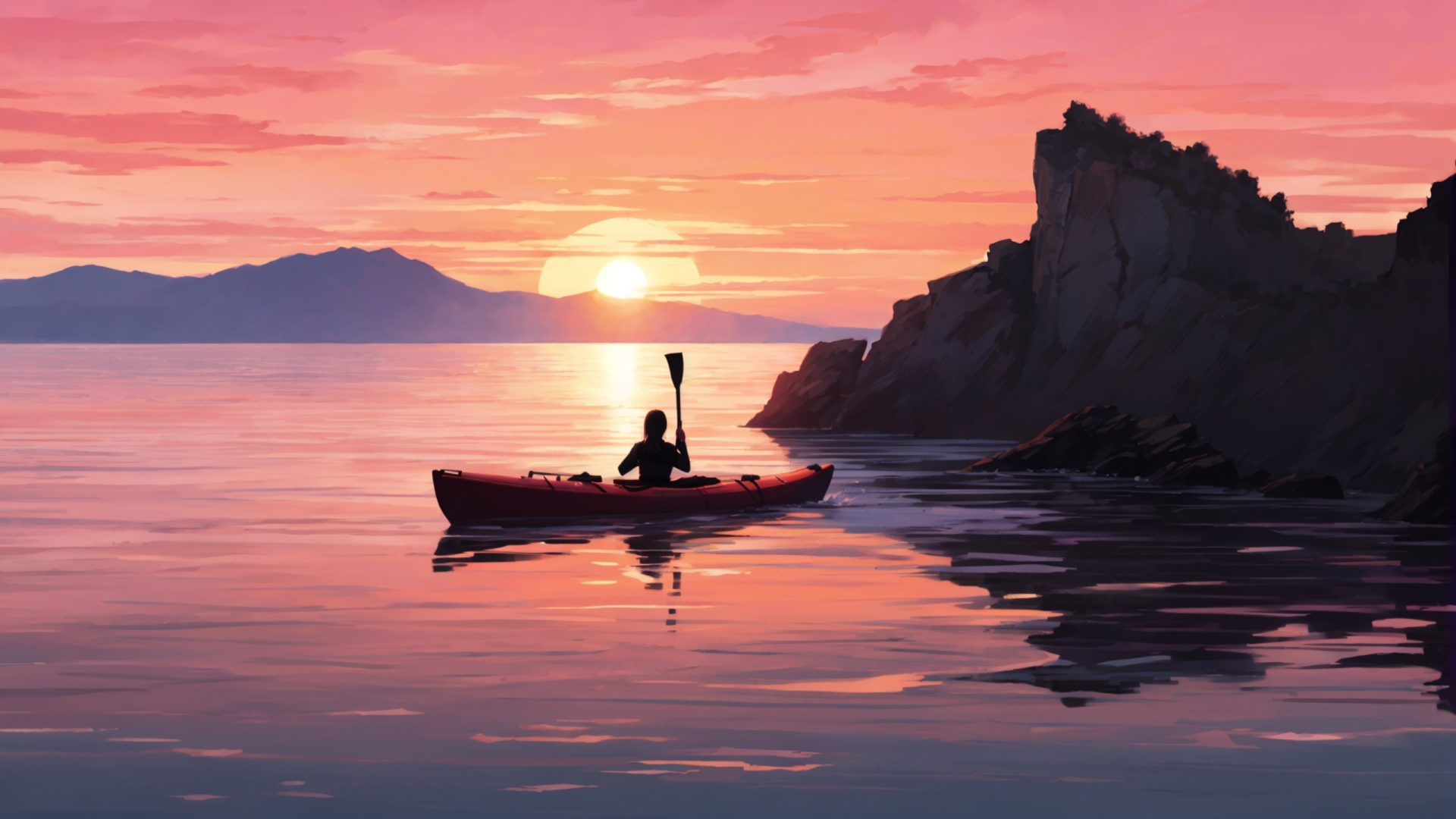 Kayaking by AnimeHead