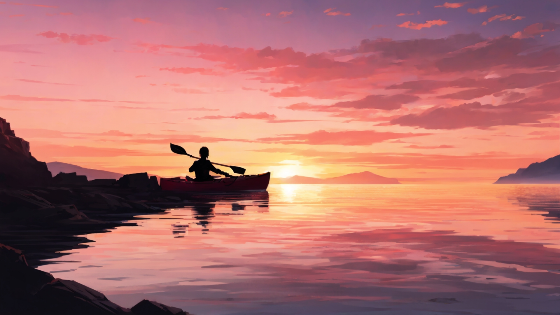 Kayaking by AnimeHead