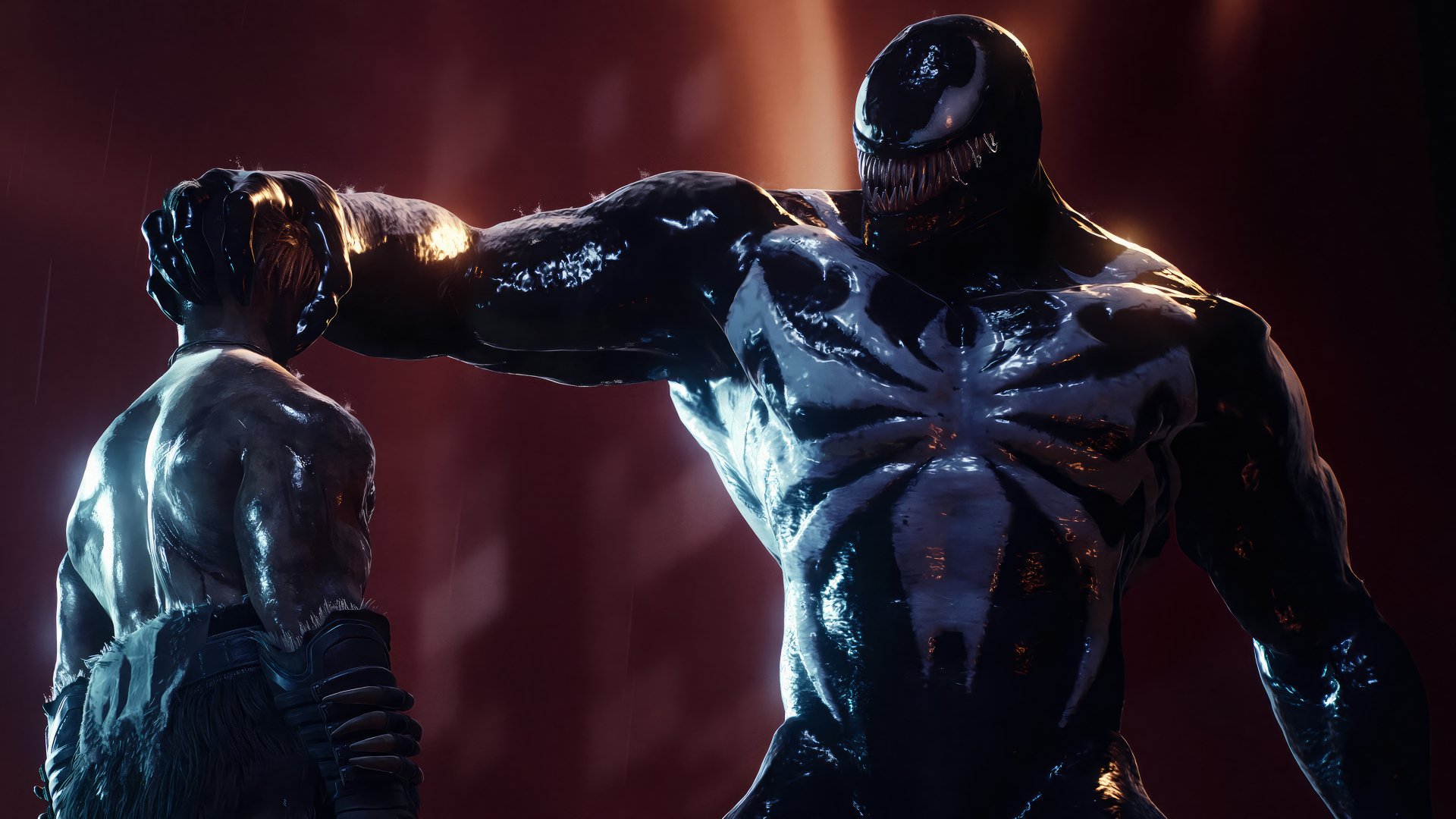 Marvel's Spider-Man 2 - Venom Showdown HD Wallpaper