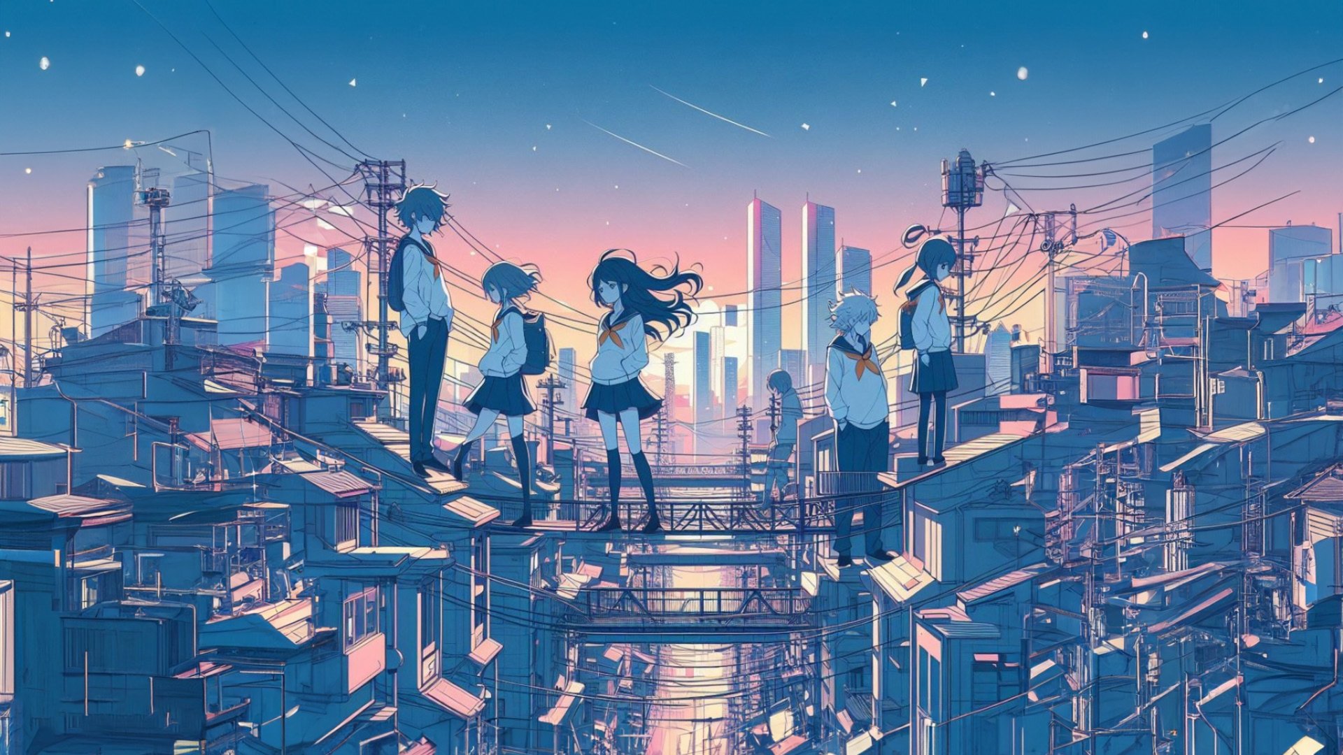 Anime walppaper by Mendalj