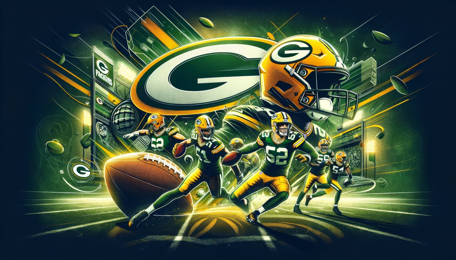 Green Bay Packers NFL Super Bowl Spirit - HD Sports Wallpaper by patrika