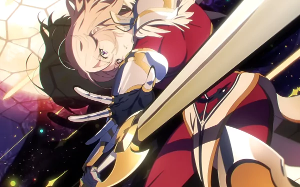 Cha Hae-in in 4K Ultra HD - Solo Leveling Anime Wallpaper by izei