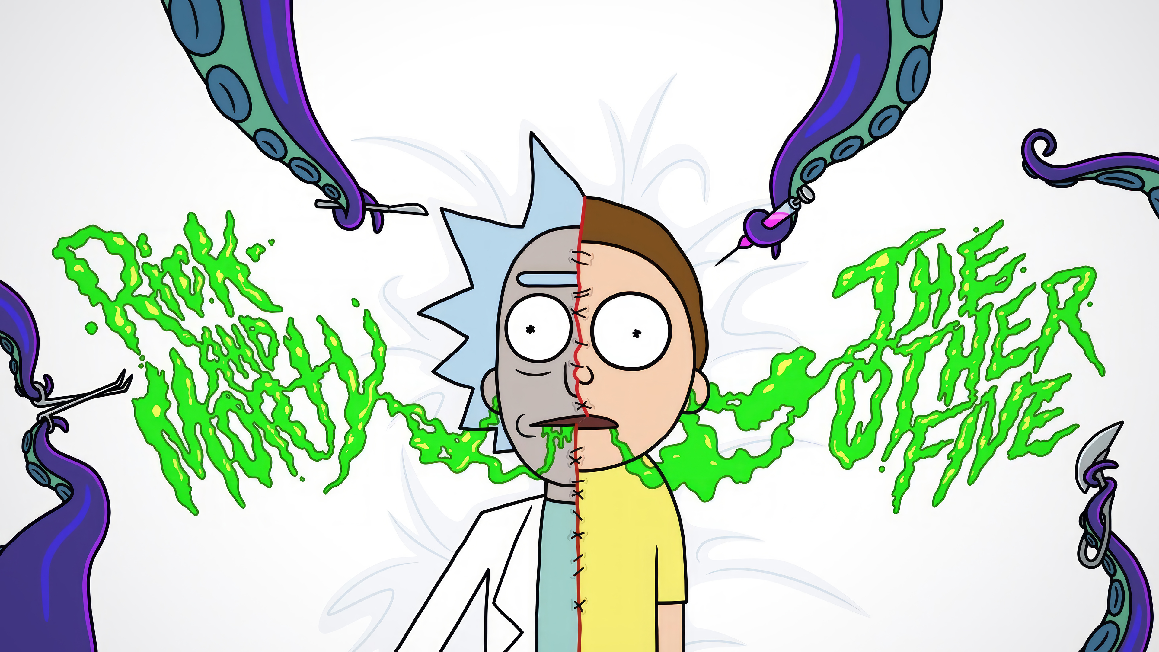 Rick and Morty HD Wallpaper - Interdimensional Adventures