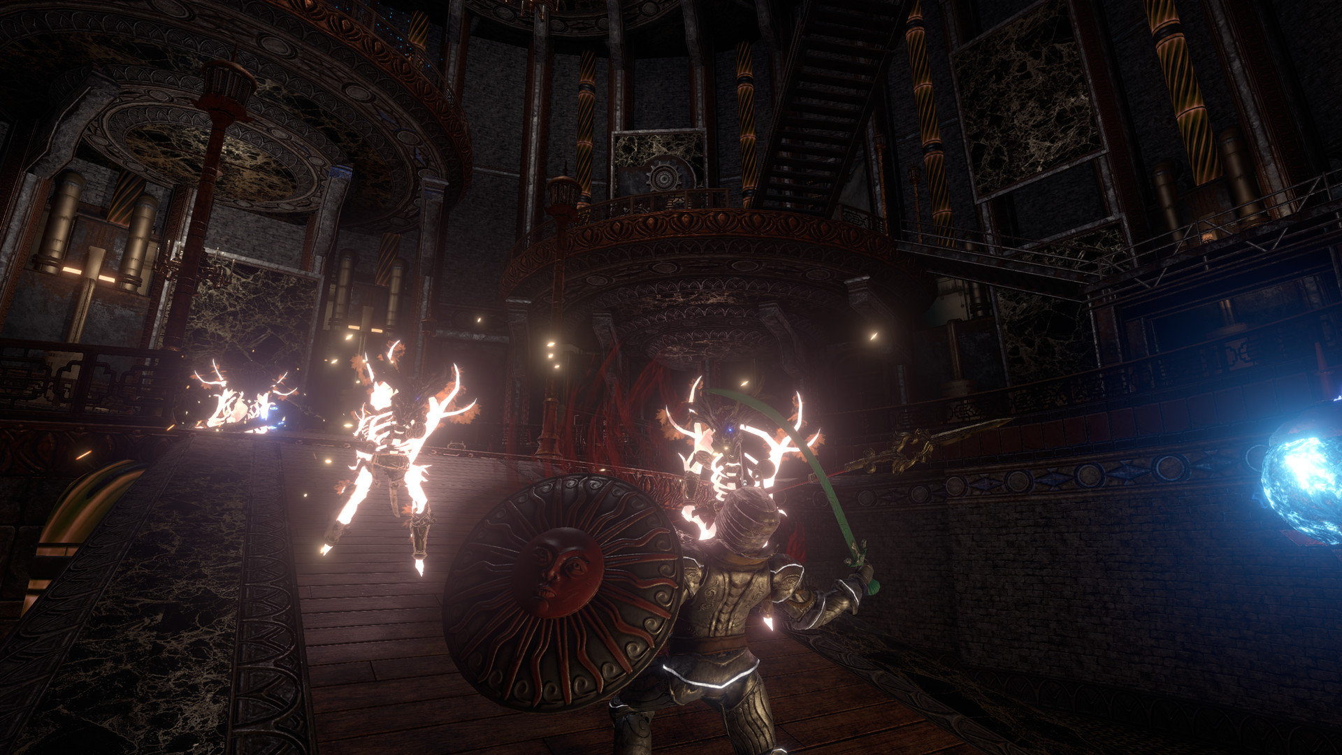 Outward Video Game Magic Combat HD Wallpaper