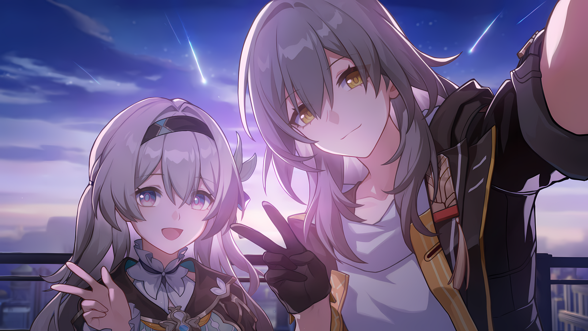 Honkai: Star Rail 4K – Firefly & Stelle Epic Video Game Wallpaper