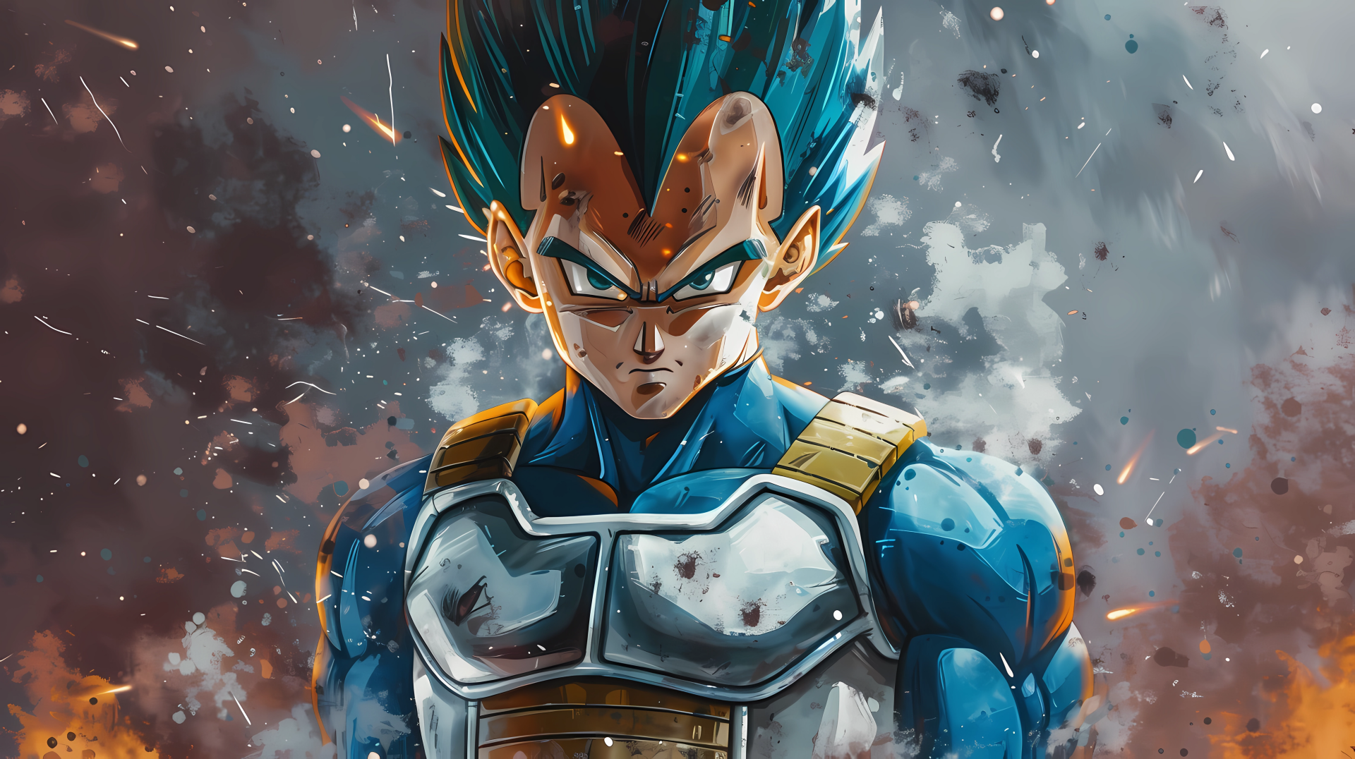 Vegeta By BlueTechWizard 5824x3264 Wallpaper Abyss