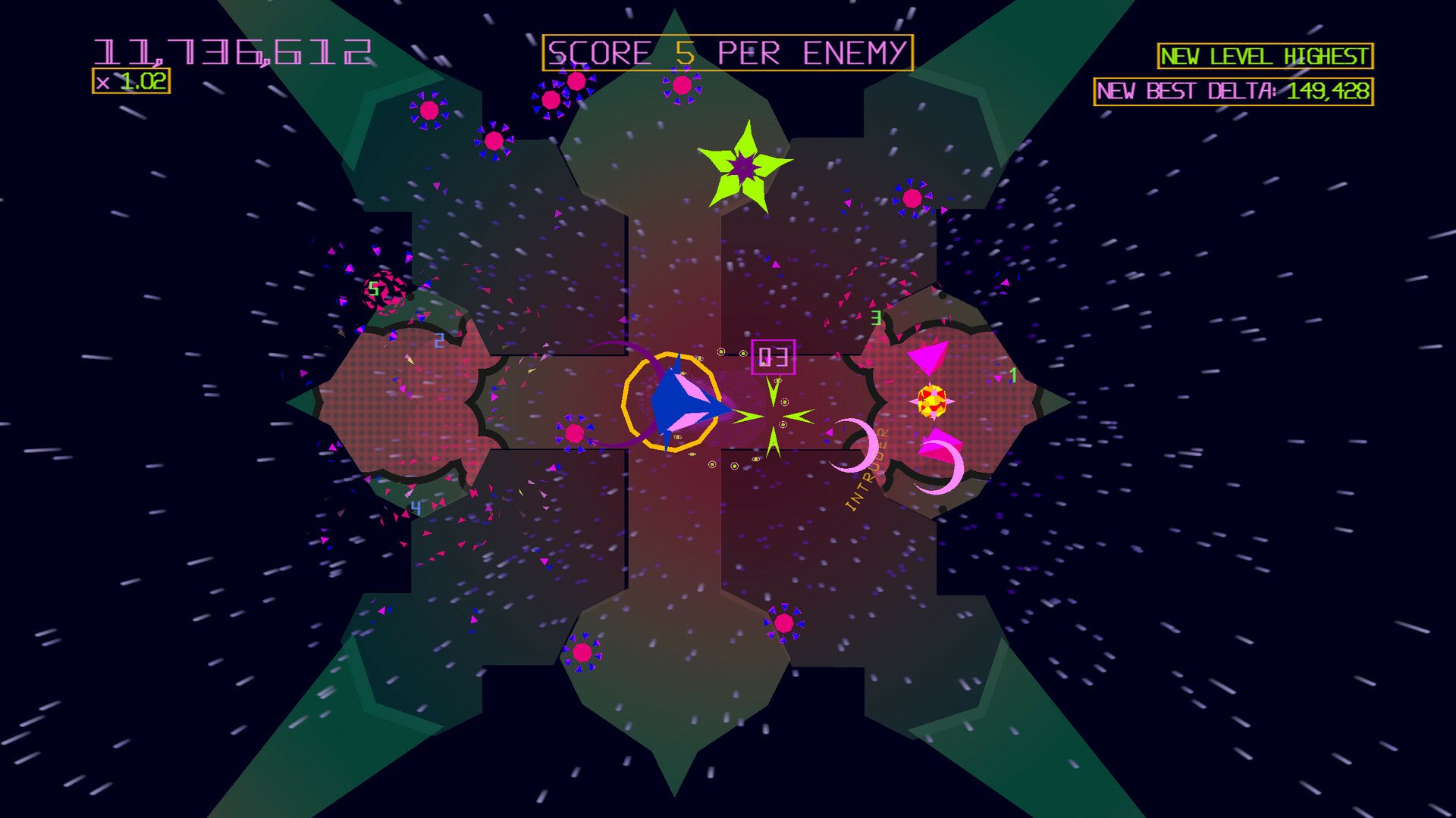 Akka Arrh Video Game HD Wallpaper | Retro Arcade Style Background