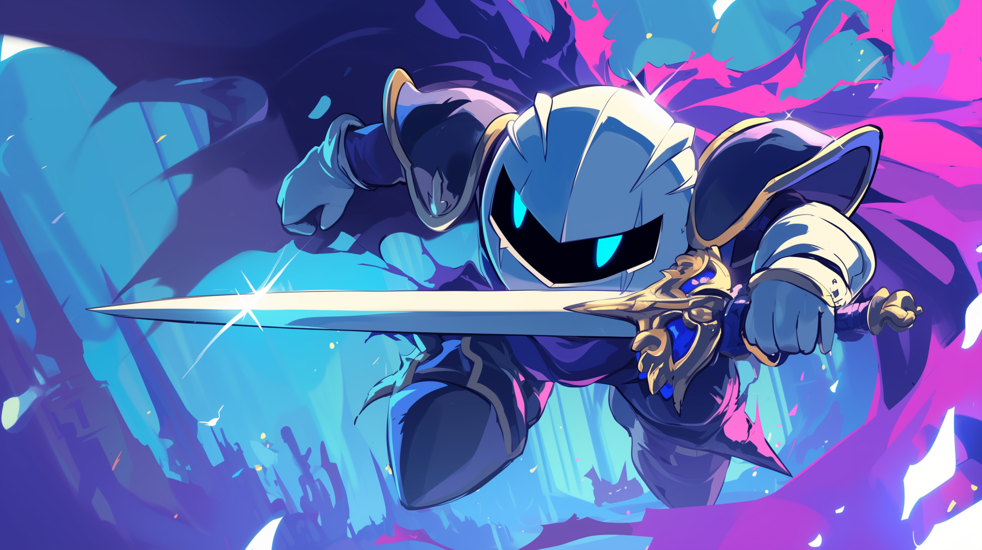Meta Knight Dynamic HD Wallpaper by CelestialCanvas