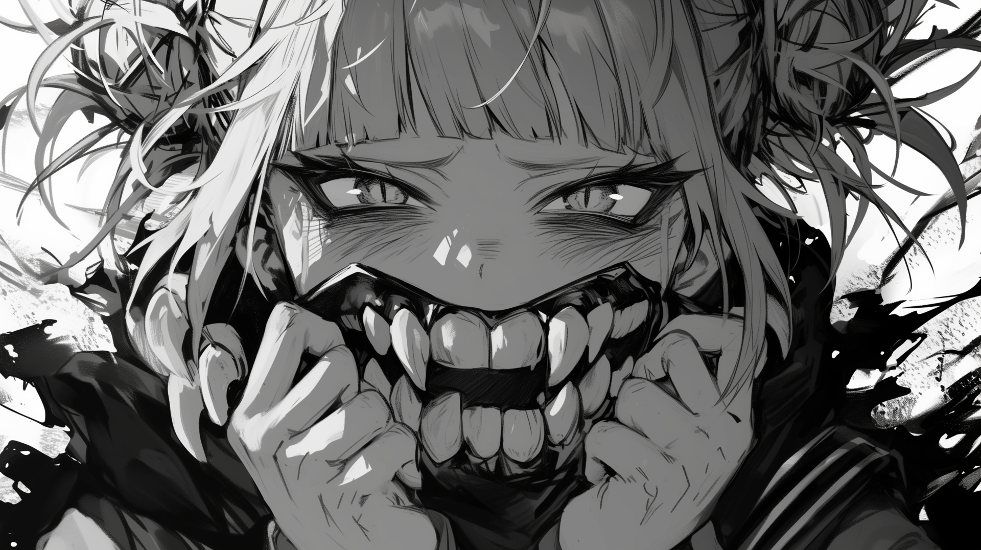 Himiko Toga Anime HD Wallpaper - My Hero Academia Manga Art by patrika