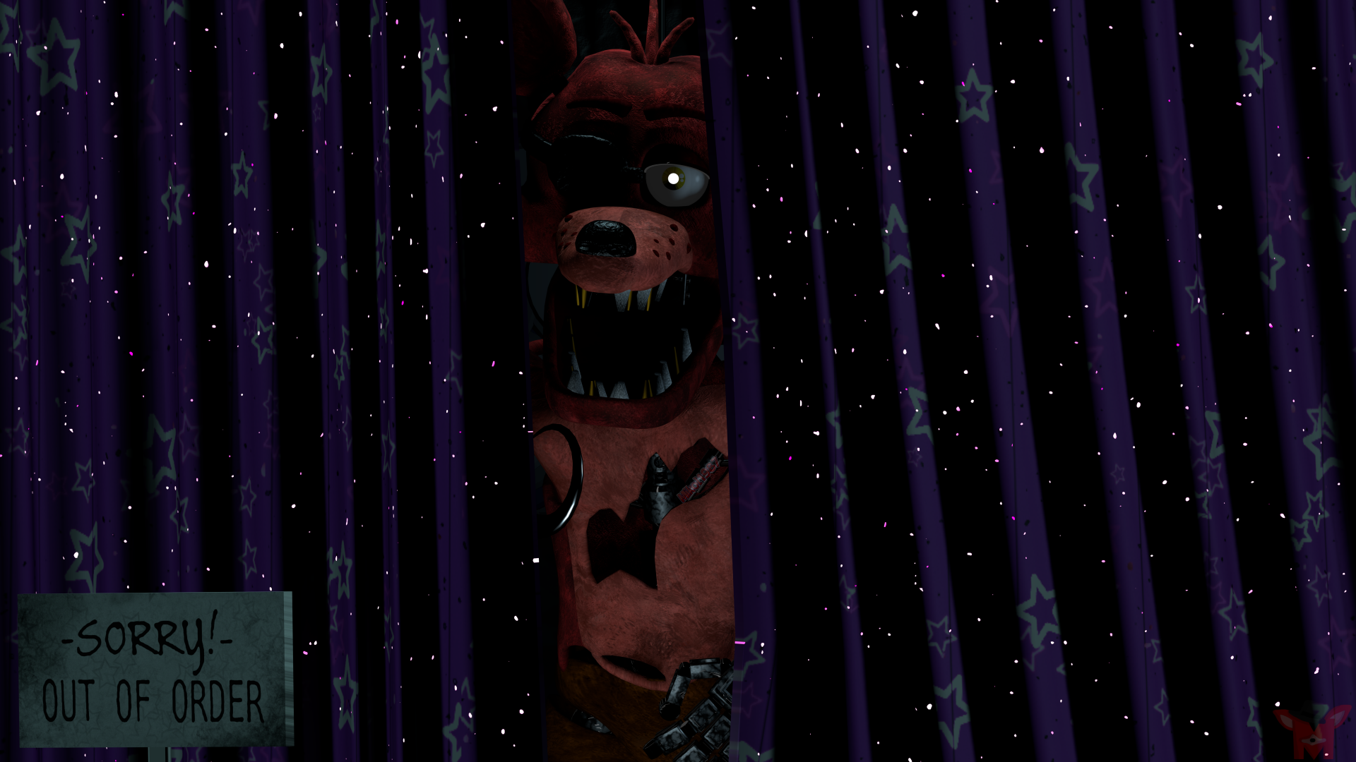 Foxy's Night Watch — Freddy Fazbear's 8K Ultra HD Wallpaper by Mikol1987