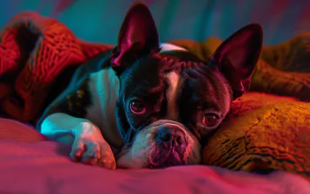 Boston Terrier Desktop Wallpaper