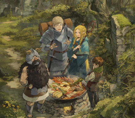 Delicious In Dungeon - Desktop Wallpapers, Phone Wallpaper, PFP, Gifs ...