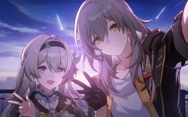 Firefly’s Ethereal Glow – Honkai: Star Rail 4K Ultra HD Wallpaper by へれおれお