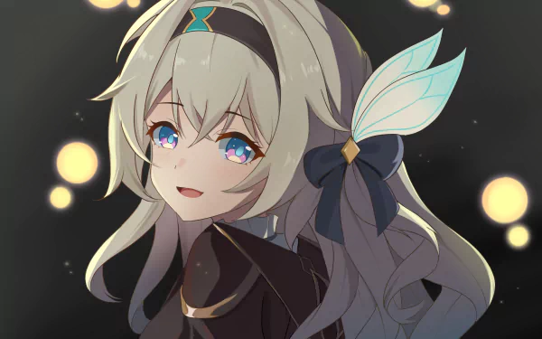 Firefly’s Ethereal Glow – Honkai: Star Rail 4K Ultra HD Wallpaper by へれおれお