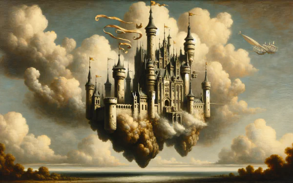 Flying Castle Wallpapers