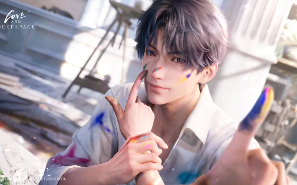 Love in Deepspace: Romantic Video Game HD Wallpaper