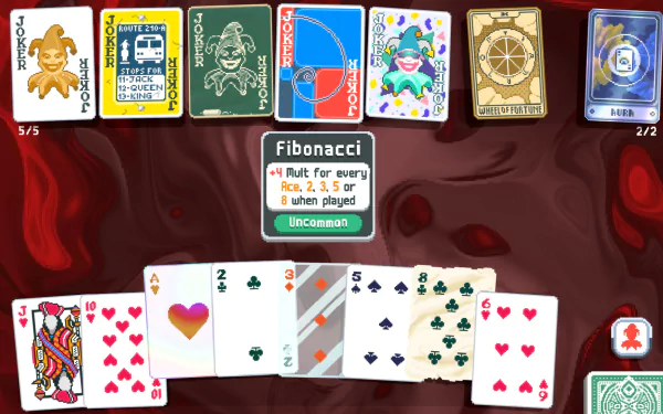 Balatro Game HD Wallpaper | Exciting Abstract Art